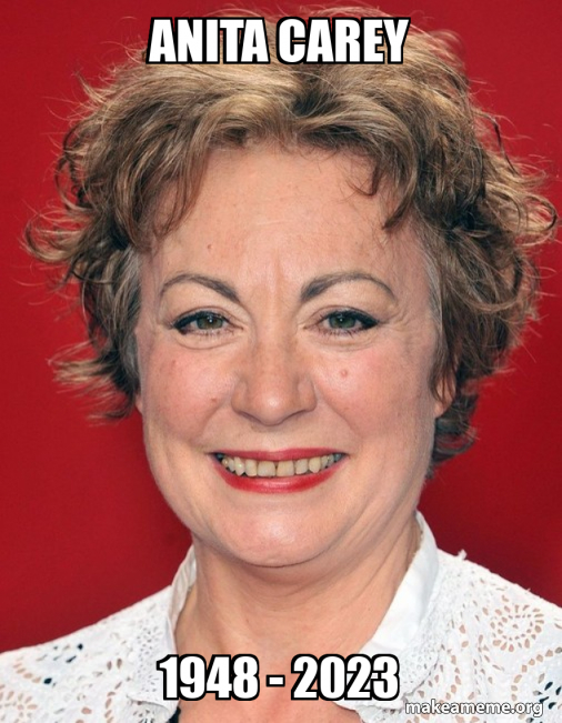 ANITA CAREY 1948 - 2023 Meme Generator