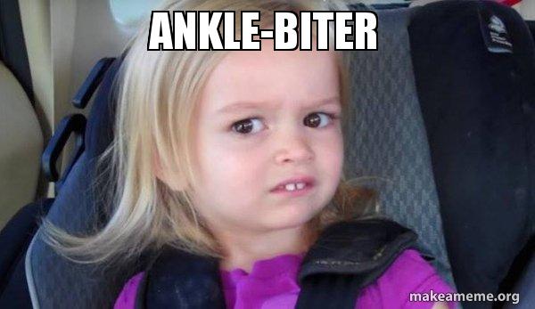 Ankle-Biter - Side-Eyes Chloe Meme Generator