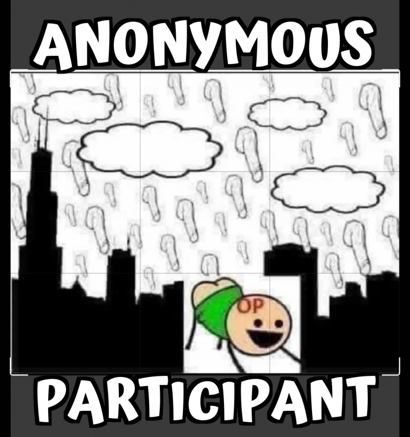 Anonymous Participant Meme Generator