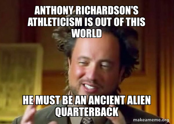 Anthony Richardson's athleticism is out of this world He must be an ...