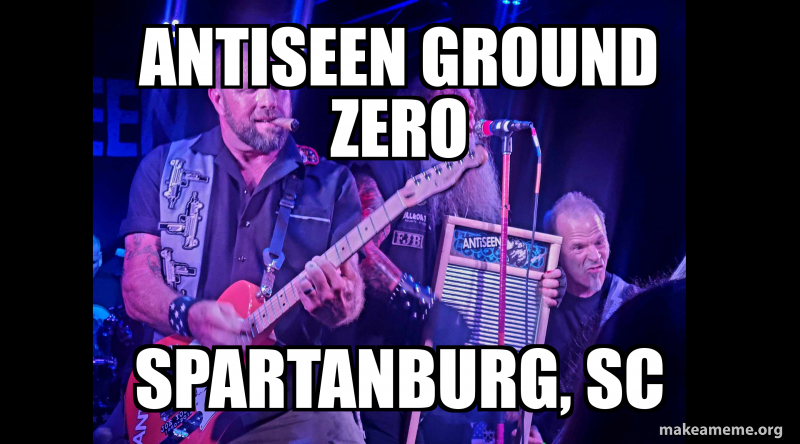 antiseen ground zero spartanburg, SC Meme Generator