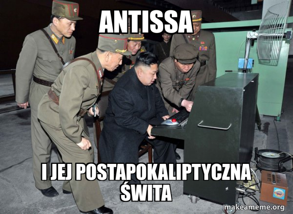 Antissa i jej postapokaliptyczna świta - North Korea Not Scary Meme ...