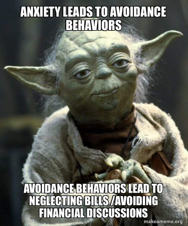 ANXIETY LEADS TO AVOIDANCE BEHAVIORS AVOIDANCE BEHAVIORS LEAD TO ...