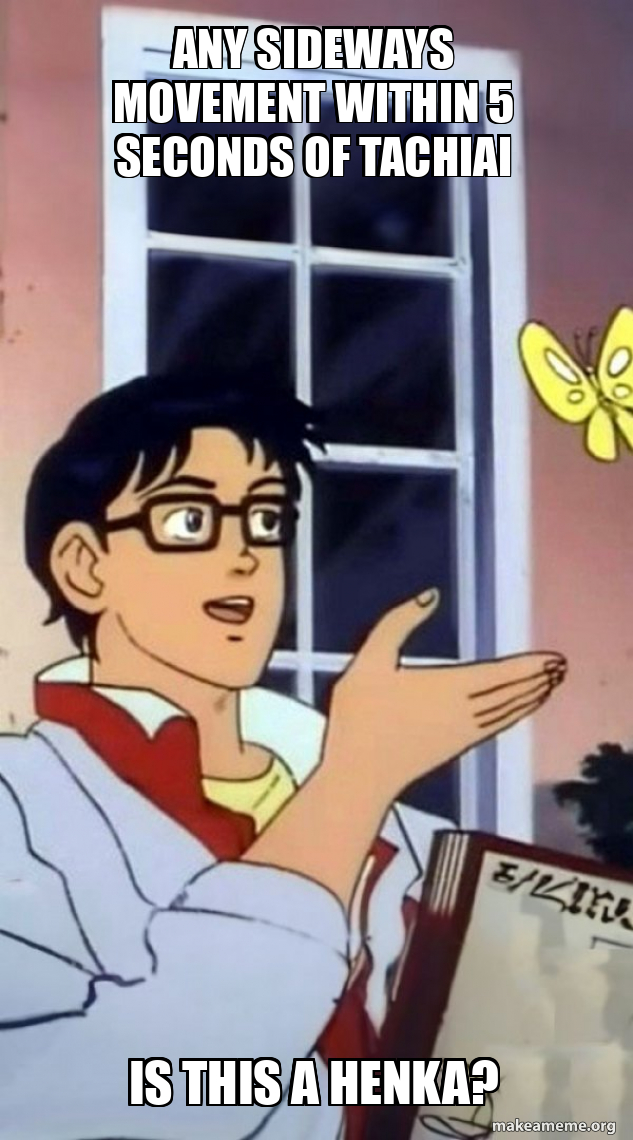 Any sideways movement within 5 seconds of tachiai Is this a henka? - is ...