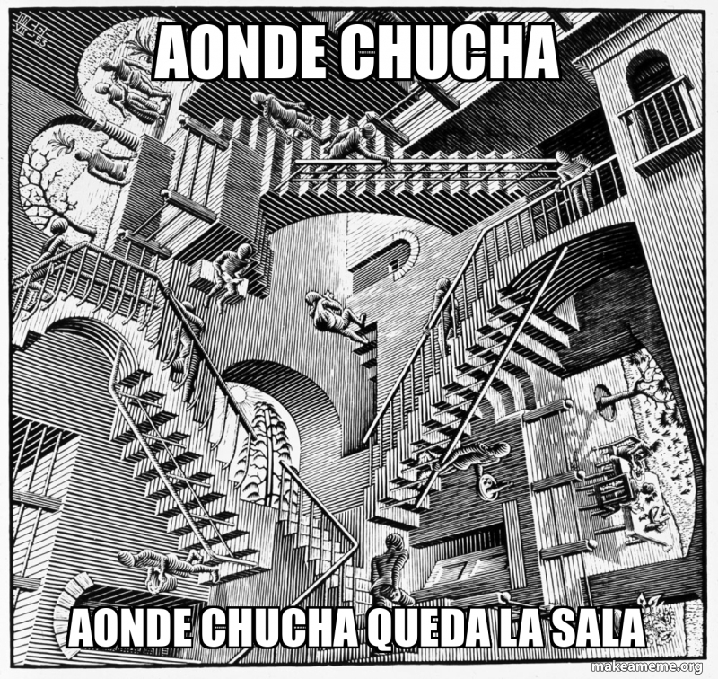 AONDE CHUCHA Aonde chucha queda la sala Meme Generator