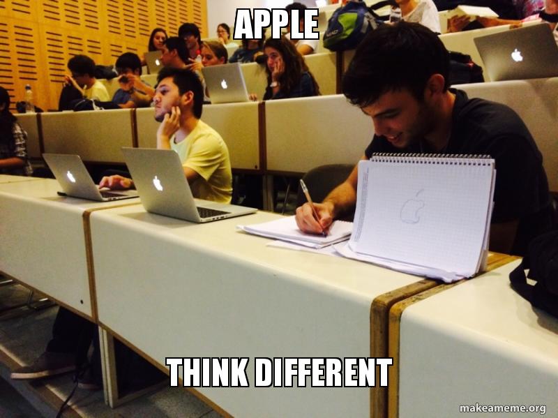 apple think different Meme Generator