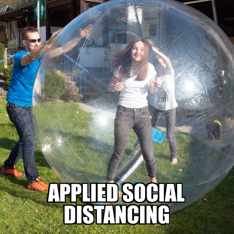 Applied Social Distancing Meme Generator