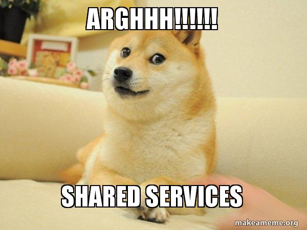 Arghhh!!!!!! Shared Services - Doge Meme Generator