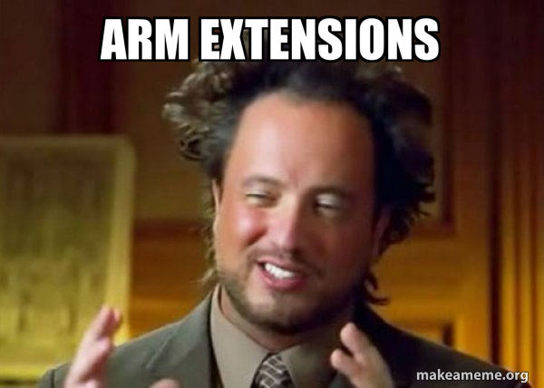 Arm extensions - Ancient Aliens - Crazy History Channel Guy Meme Generator