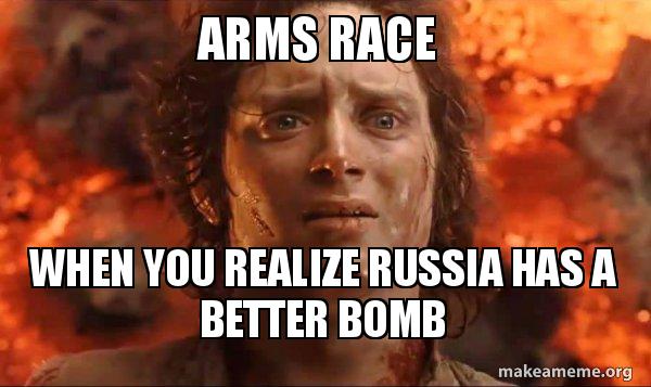 Nuclear Arms Race Meme How Putin's War Ignited A New Nuclear Arms Race