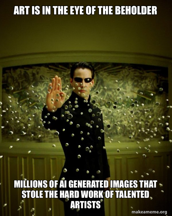 Art is in the eye of the beholder MILLIONS OF AI GENERATED IMAGES THAT ...