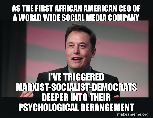 As the First African American CEO of a World wide Social Media Company ...
