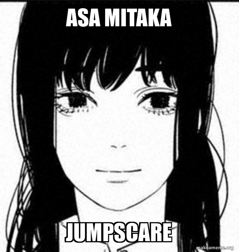 ASA mitaka jumpscare Meme Generator
