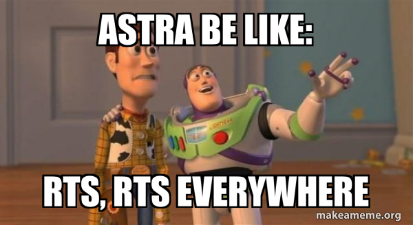 Astra be like: RTs, RTs everywhere - Buzz and Woody (Toy Story) Meme ...