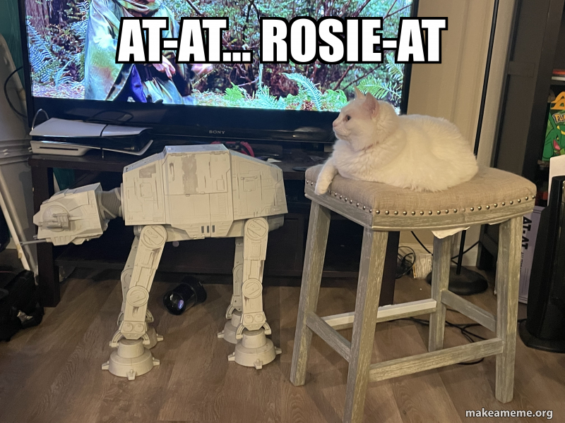 At-AT… Rosie-At Meme Generator