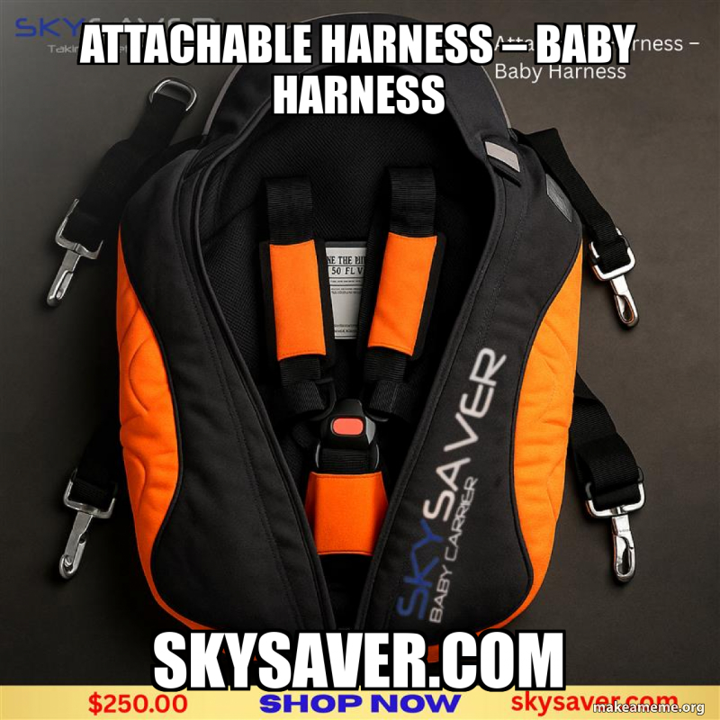 Attachable Harness – Baby Harness skysaver.com - SkySaver is an ...