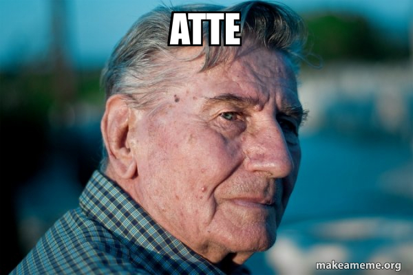 Atte - Marriage Advice Grandad Meme Generator
