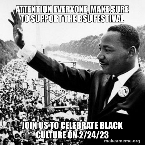 Attention everyone, make sure to support the bsu festival Join us to ...