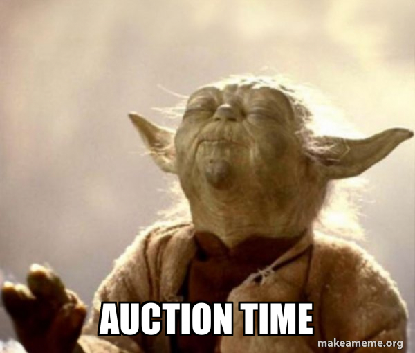 Auction time - Yoda Smell Meme Generator