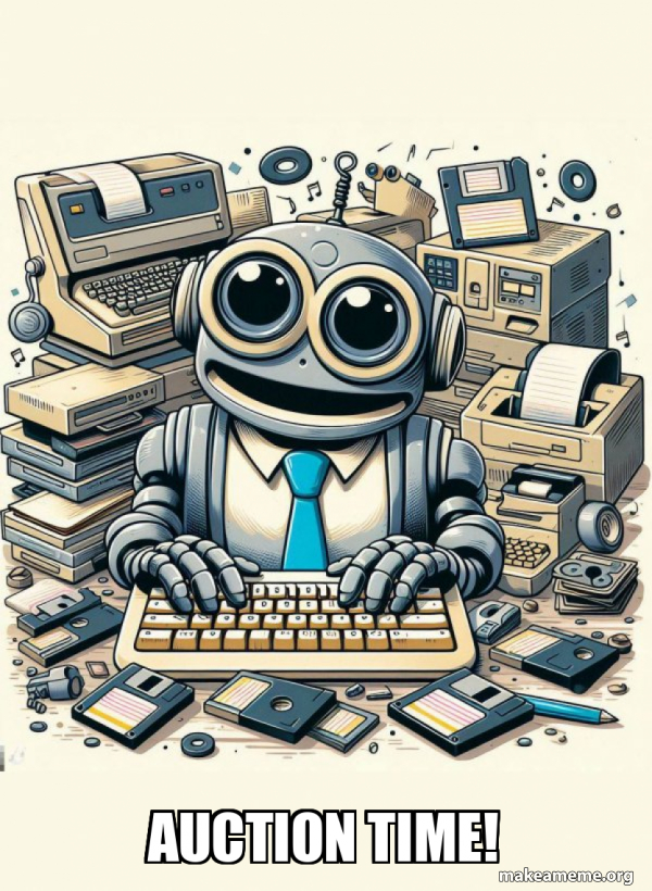 Auction time! - Ai Meme Generator