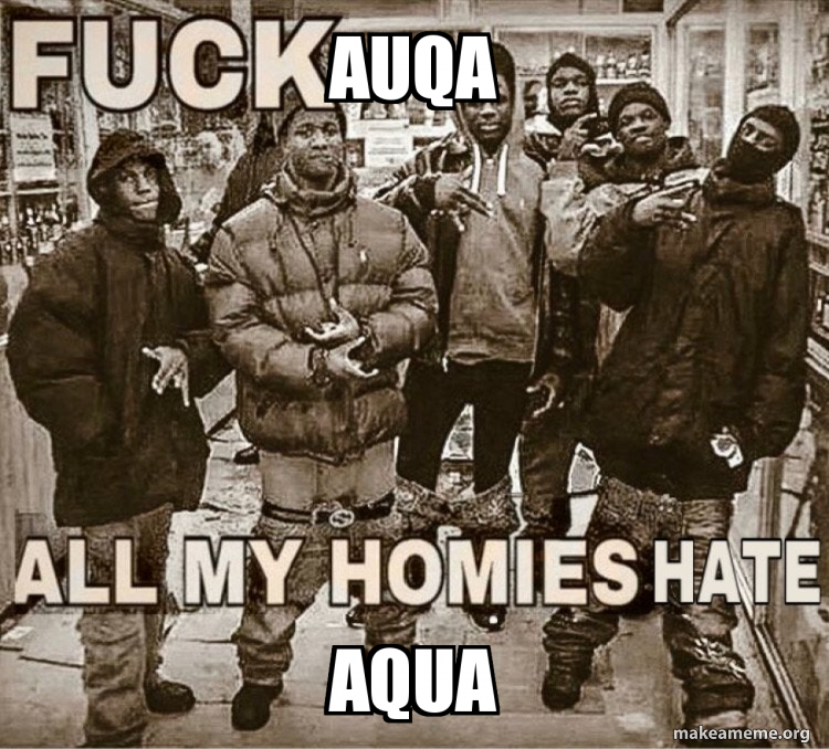 Auqa aqua Meme Generator