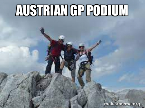 austrian gp podium Meme Generator