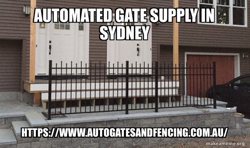 Automated Gate Supply in Sydney HTTPS://WWW.AUTOGATESANDFENCING.COM.AU ...