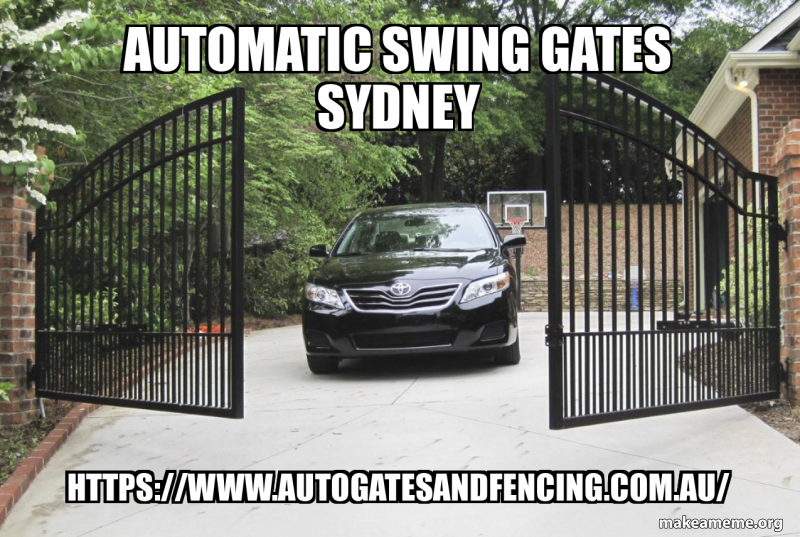 Automatic swing gates Sydney HTTPS://WWW.AUTOGATESANDFENCING.COM.AU ...