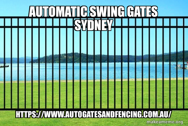 Automatic Swing Gates Sydney HTTPS://WWW.AUTOGATESANDFENCING.COM.AU ...