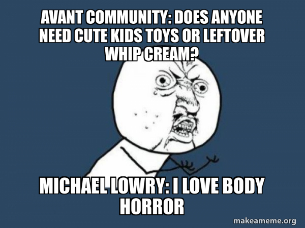 Avant Community: Does anyone need cute kids toys or leftover whip cream ...