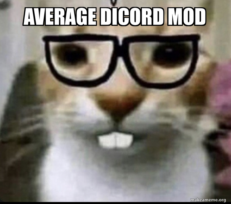 Average dicord mod Meme Generator