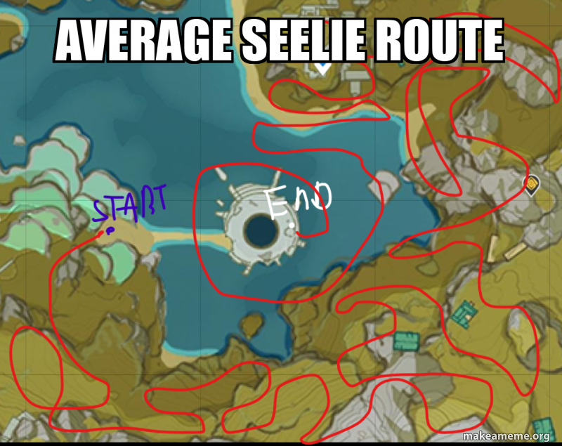Average Seelie route Meme Generator