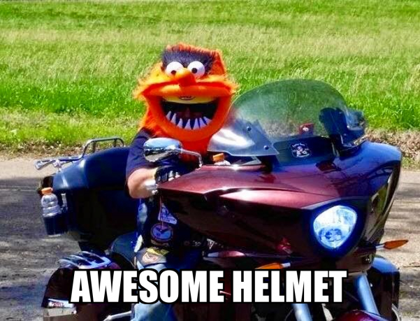 awesome helmet Meme Generator