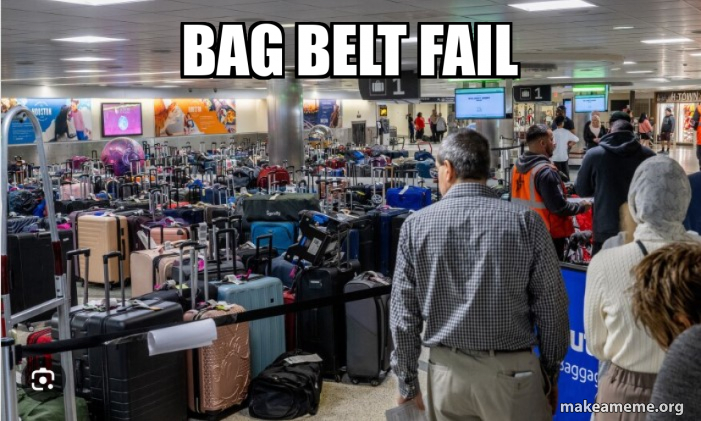 BAG BELT FAIL Meme Generator