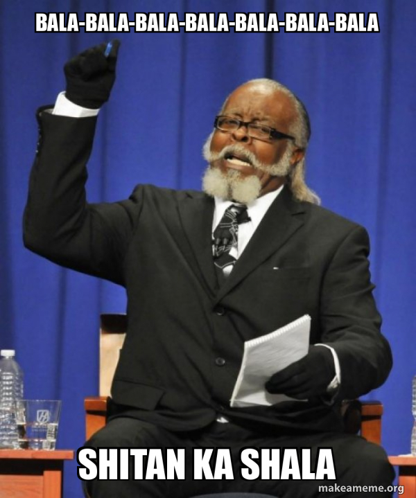 Bala-Bala-Bala-Bala-Bala-Bala-Bala Shitan ka Shala - Too Damn HIgh ...