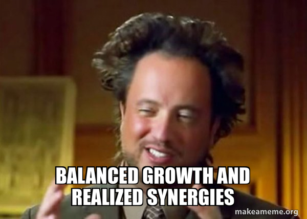 balanced growth and realized synergies - Ancient Aliens - Crazy History ...
