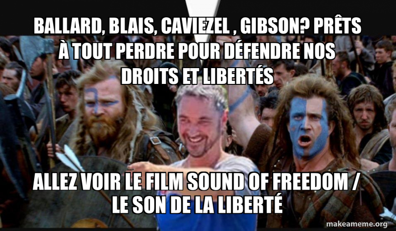 Ballard, Blais, Caviezel , gibson? prêts à tout perdre pour défendre ...