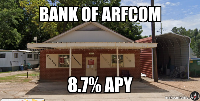 What is the official Bank of ARFcom? > General Discussion > AR15.COM