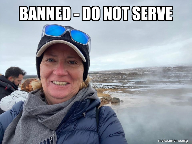 Banned - do Not serve Meme Generator