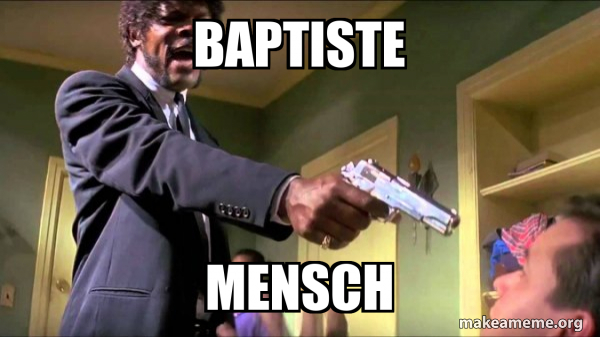 Baptiste Mensch - Samuel L. Jackson Say What Meme Generator