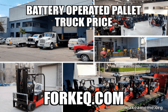 Battery Operated Pallet Truck Price forkeq.com - Battery Operated ...