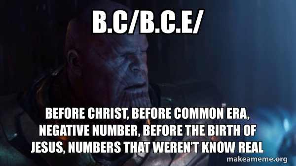 B.c/b.c.e/ Before Christ, before common era, negative number, before ...
