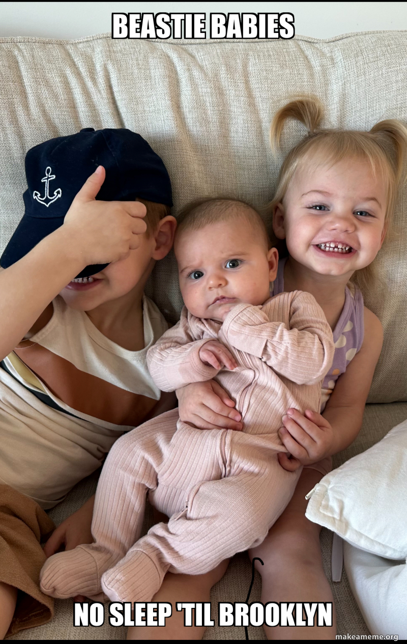 Beastie Babies No sleep 'TIl Brooklyn Meme Generator