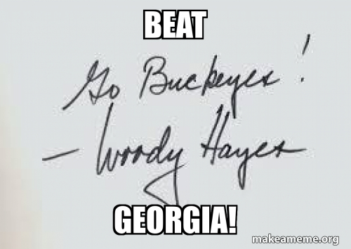beat georgia! Meme Generator