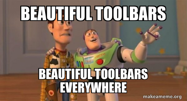 beautiful toolbars beautiful toolbars everywhere - Buzz and Woody (Toy ...