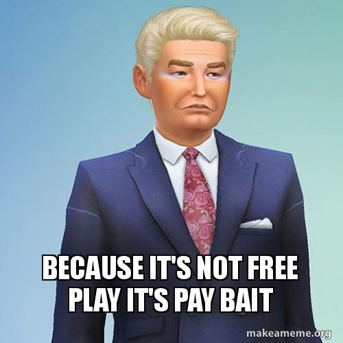 because it's not Free Play it's PAY BAIT - Why Is Donald Trump Running ...
