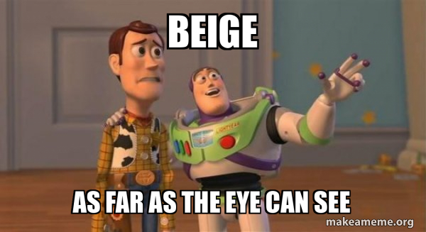 beige as far as the eye can see - Buzz and Woody (Toy Story) Meme Meme ...
