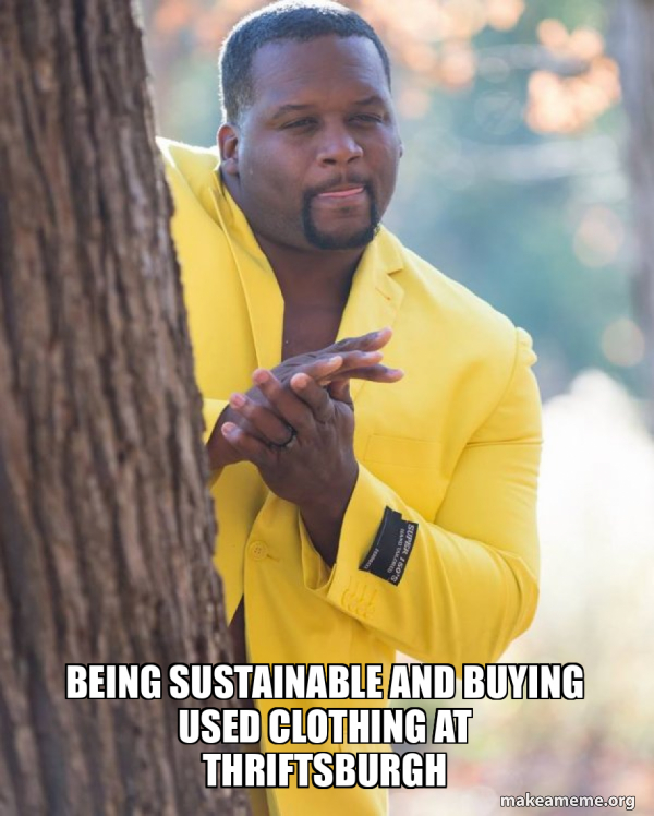 Being sustainable and buying used clothing at Thriftsburgh - Anthony ...
