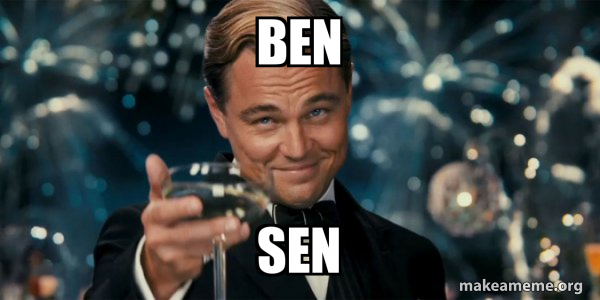 ben sen - Great Gatsby Reaction - Leonardo DiCaprio Toast Meme Generator