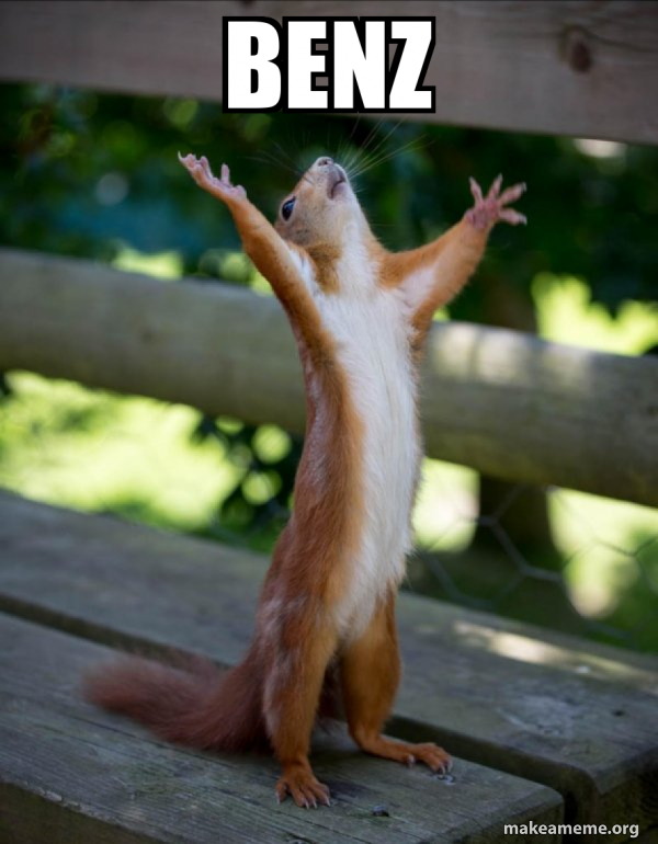 BENZ - Happy Squirrel Meme Generator